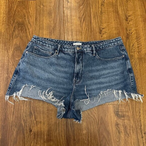 Good American | Shorts | Good American Denim Cut Off Shorts | Poshmark